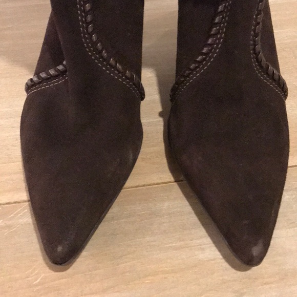 Gianni Bini | Shoes | Brown Suede Gianna Bini Boots | Poshmark